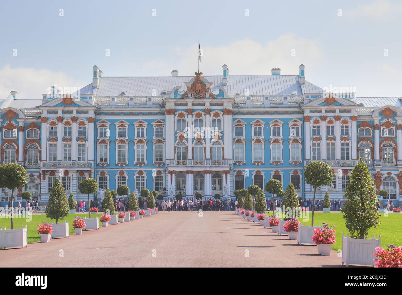 Catherine palace architecture hi-res stock photography and images - Alamy