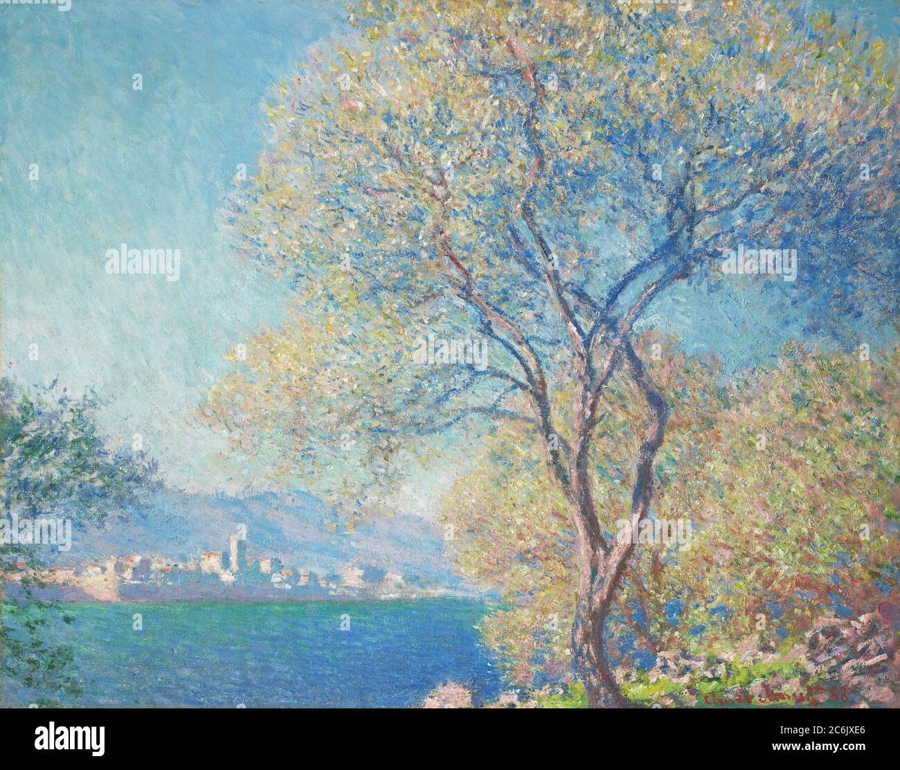 Oil painting from the famous master impressionist painter Claude Monet ...