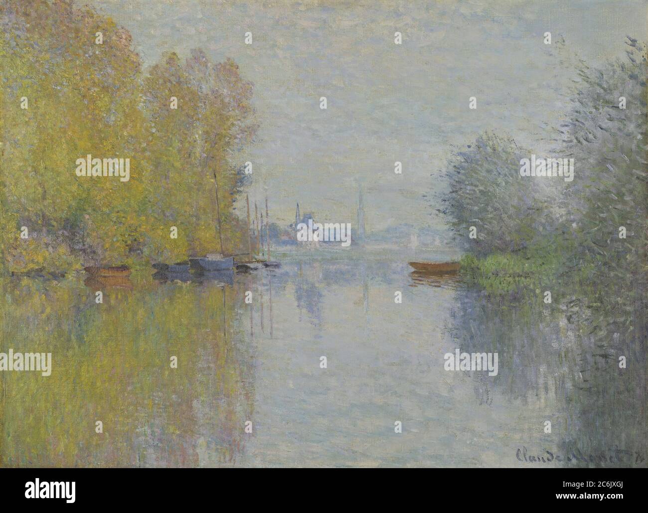 Oil painting from the famous master impressionist painter Claude Monet ...