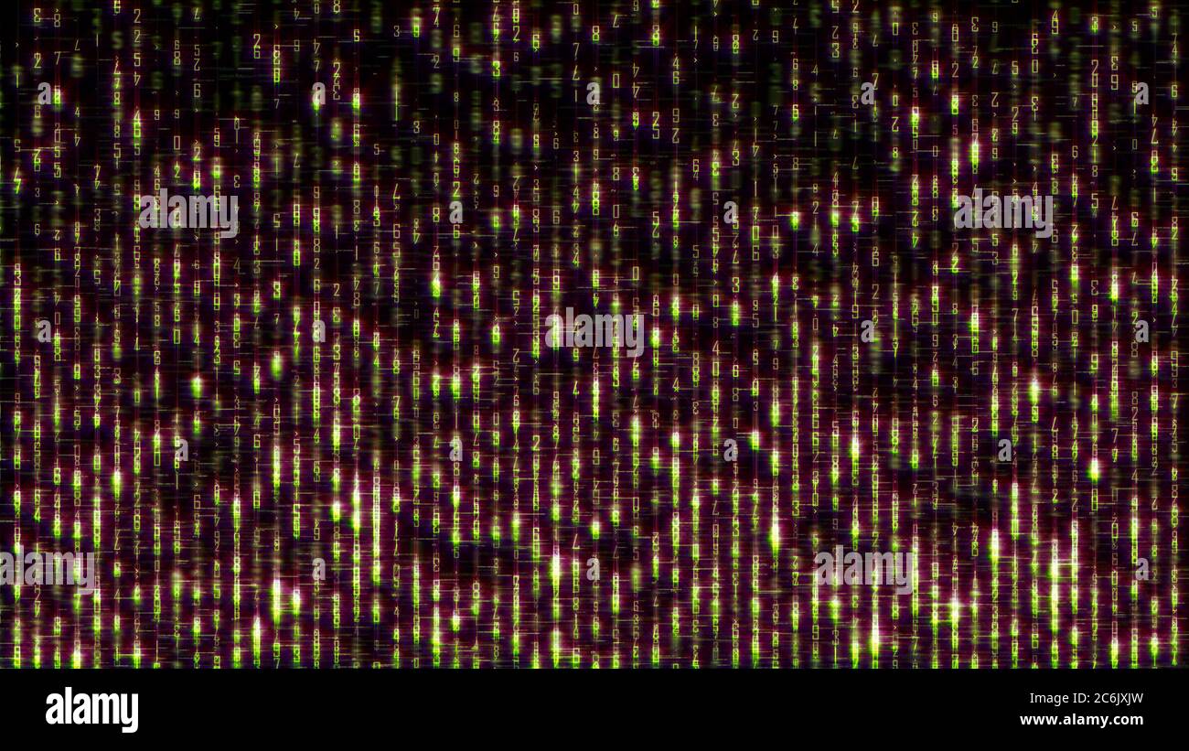 Abstract background, digital data matrix light illustration Stock Photo ...