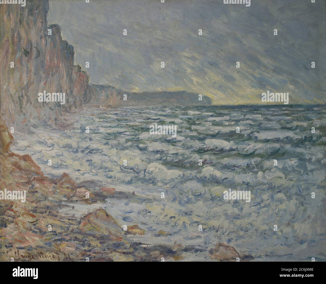 Oil painting from the famous master impressionist painter Claude Monet ...