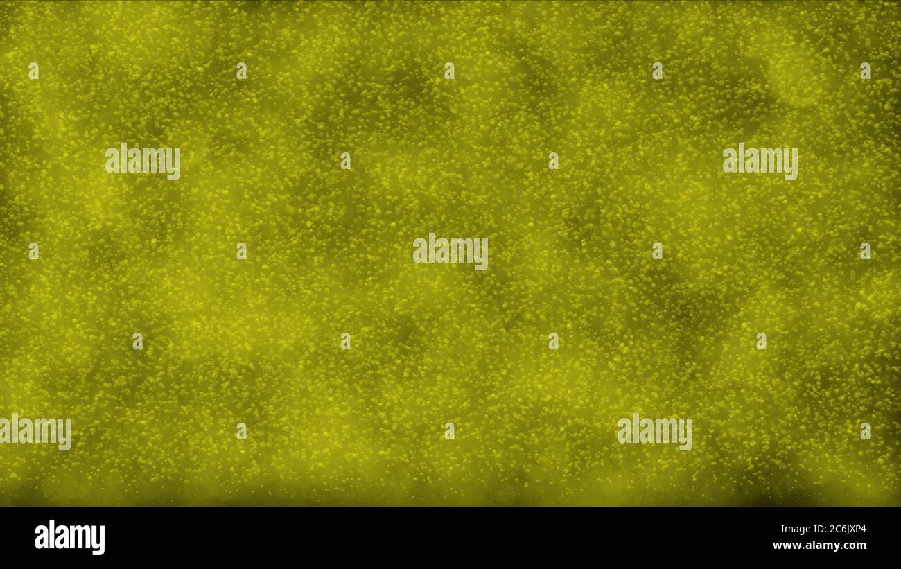 yellow soda bubble liquid abstract background illustration Stock Photo ...