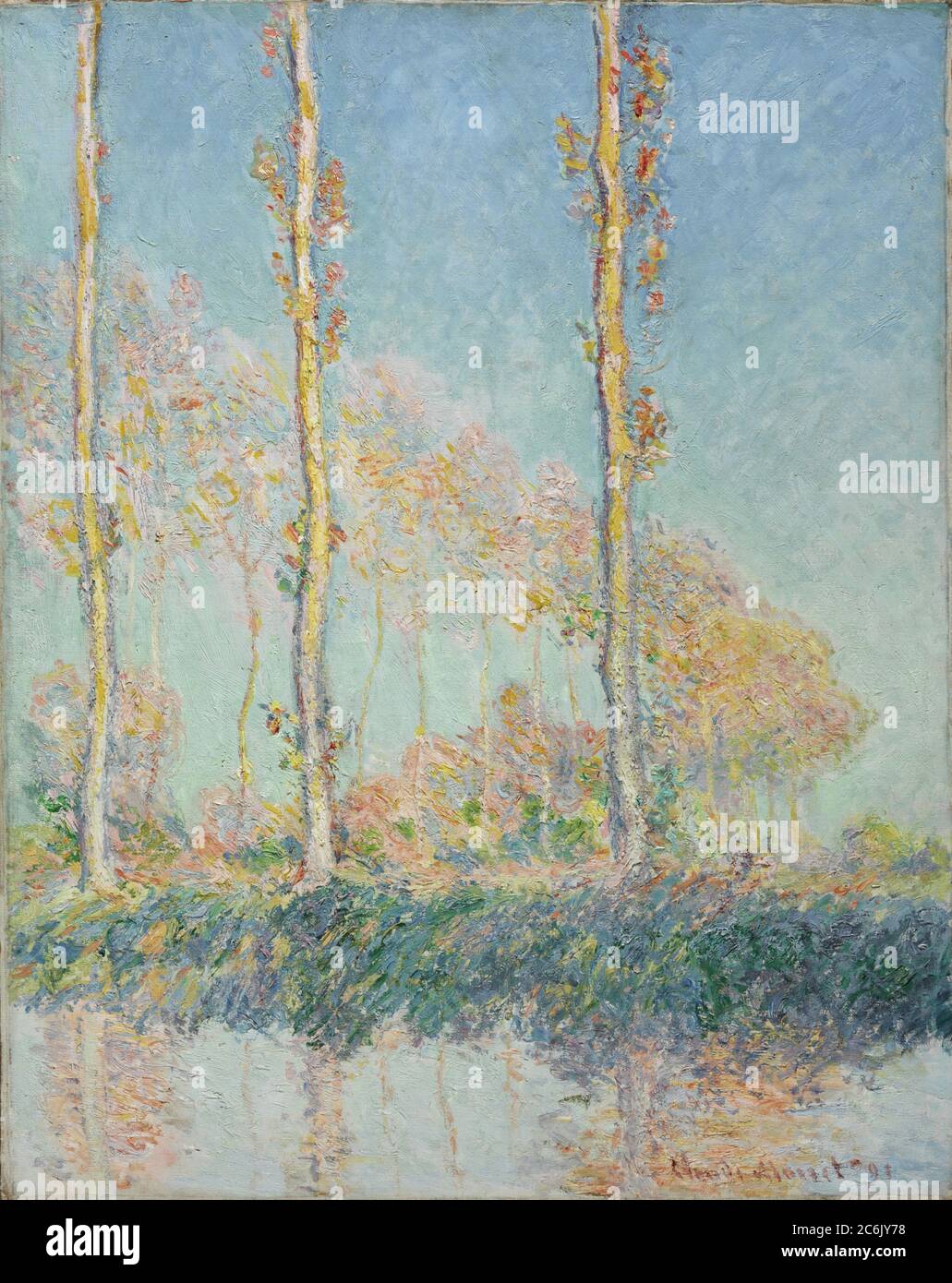 Oil painting from the famous master impressionist painter Claude Monet ...