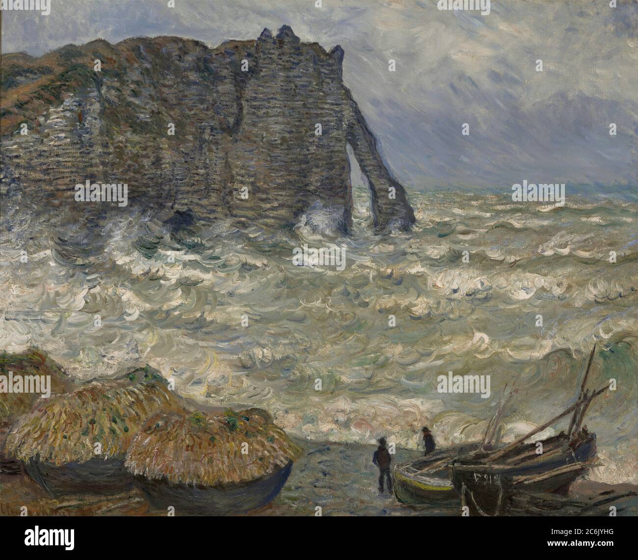 Oil painting from the famous master impressionist painter Claude Monet ...