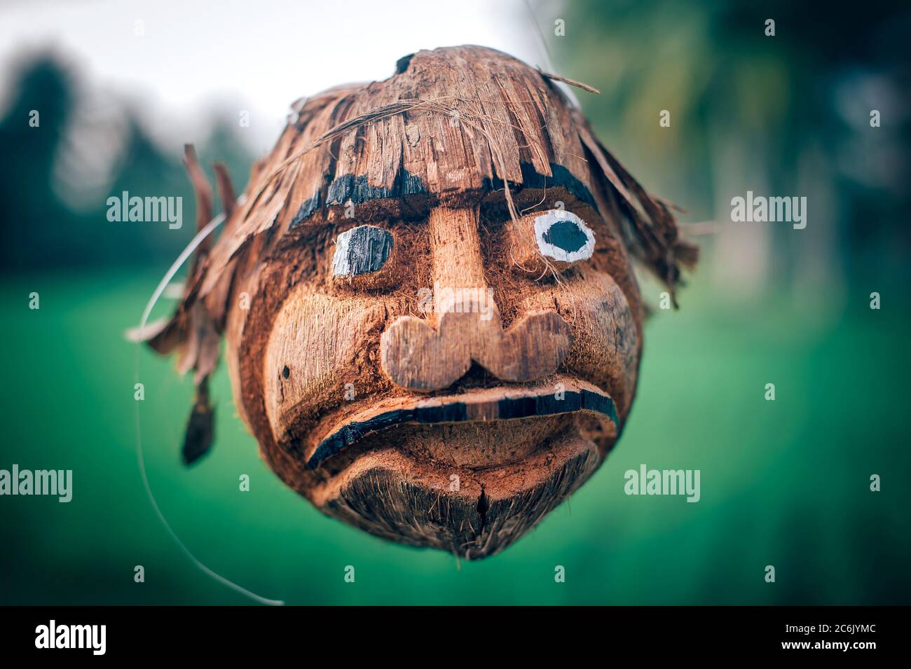 Coconut carving hi-res stock photography and images - Alamy