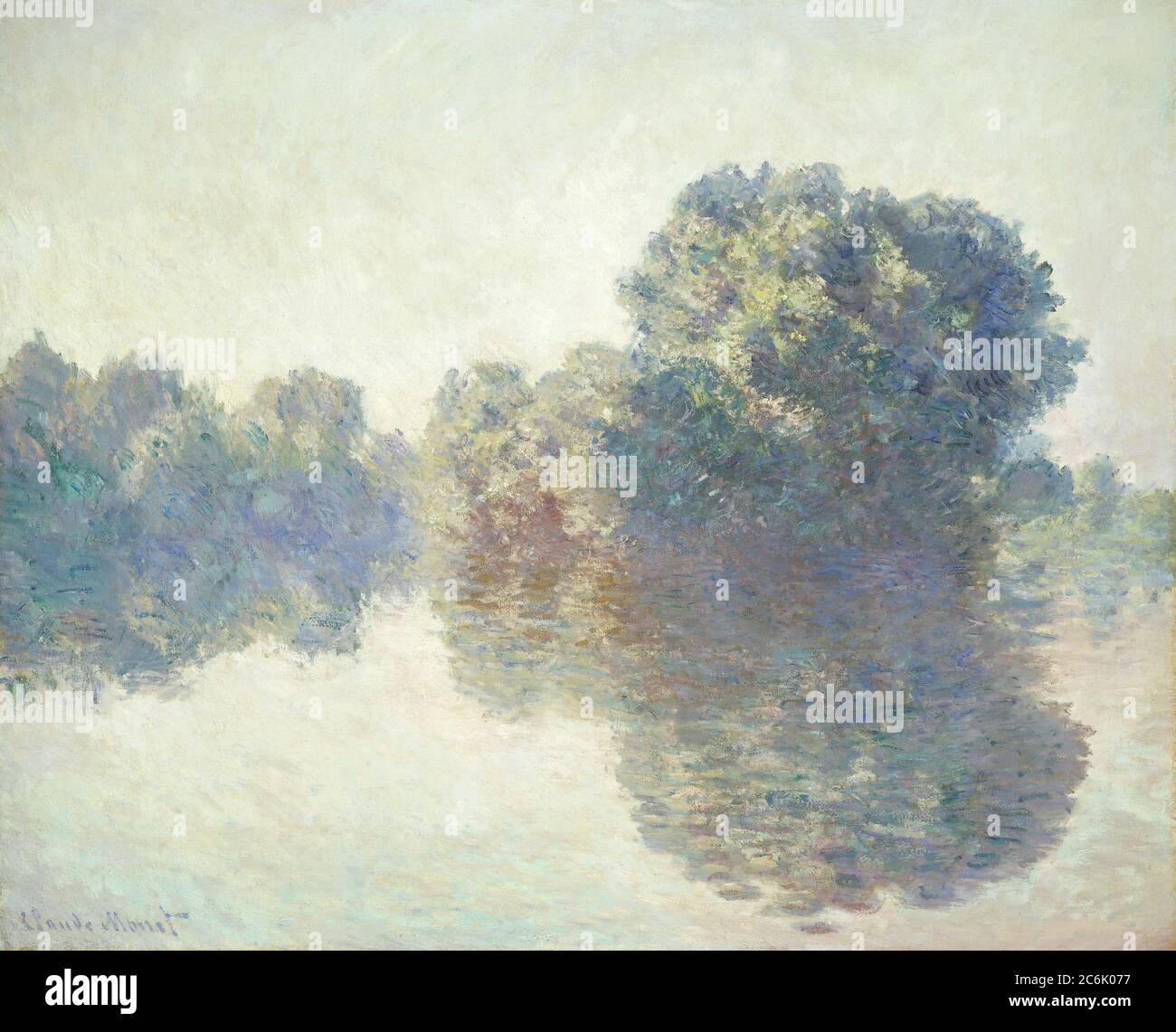 Oil painting from the famous master impressionist painter Claude Monet ...