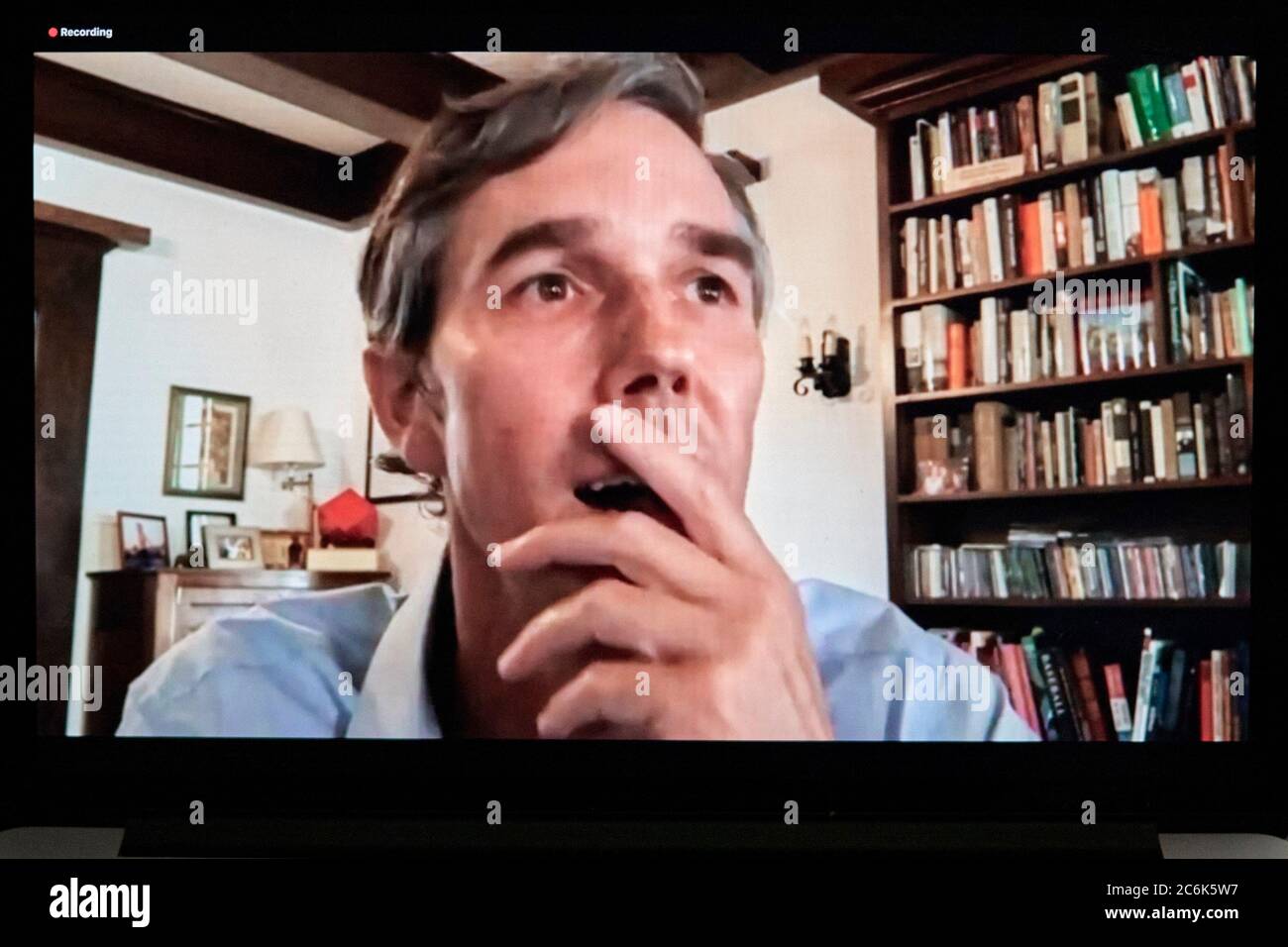 El Paso, Texas, USA. 10th July, 2020. Former Congressman BETO O'ROURKE ...