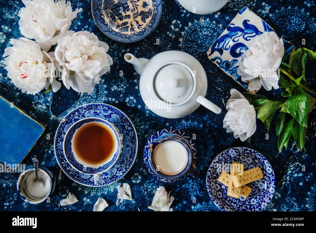 Tea still life Stock Photo - Alamy