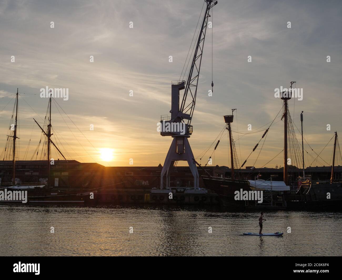 port of lubeck Stock Photo - Alamy