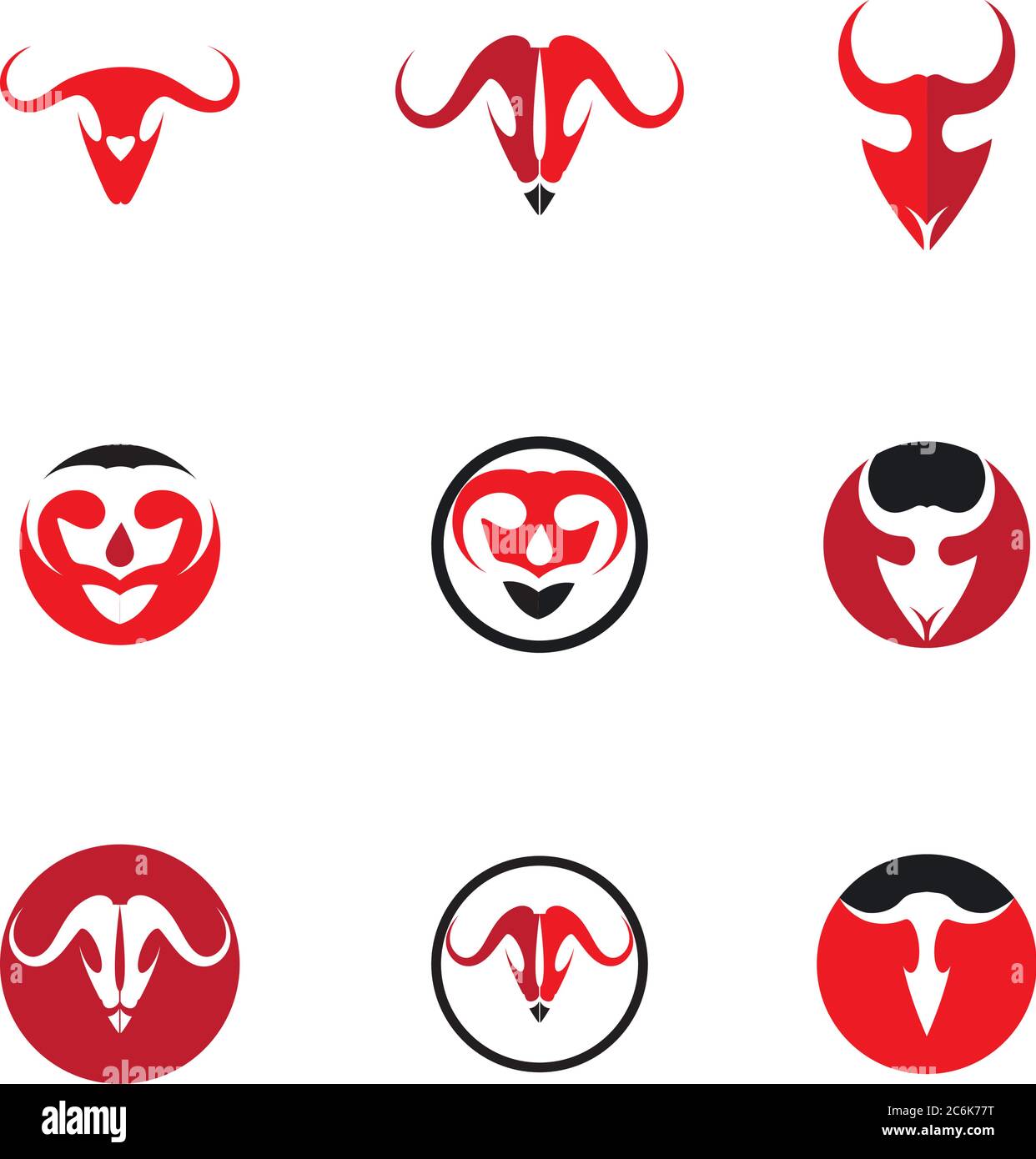 Bullhead vector vectors Stock Vector Images - Alamy