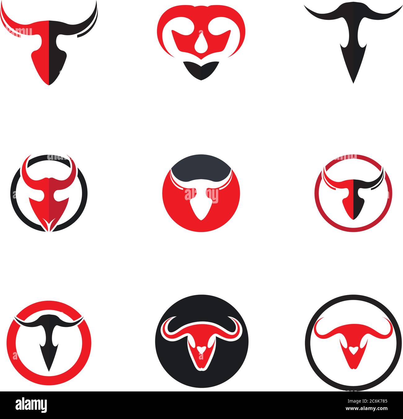 Bullhead vector vectors Stock Vector Images - Alamy