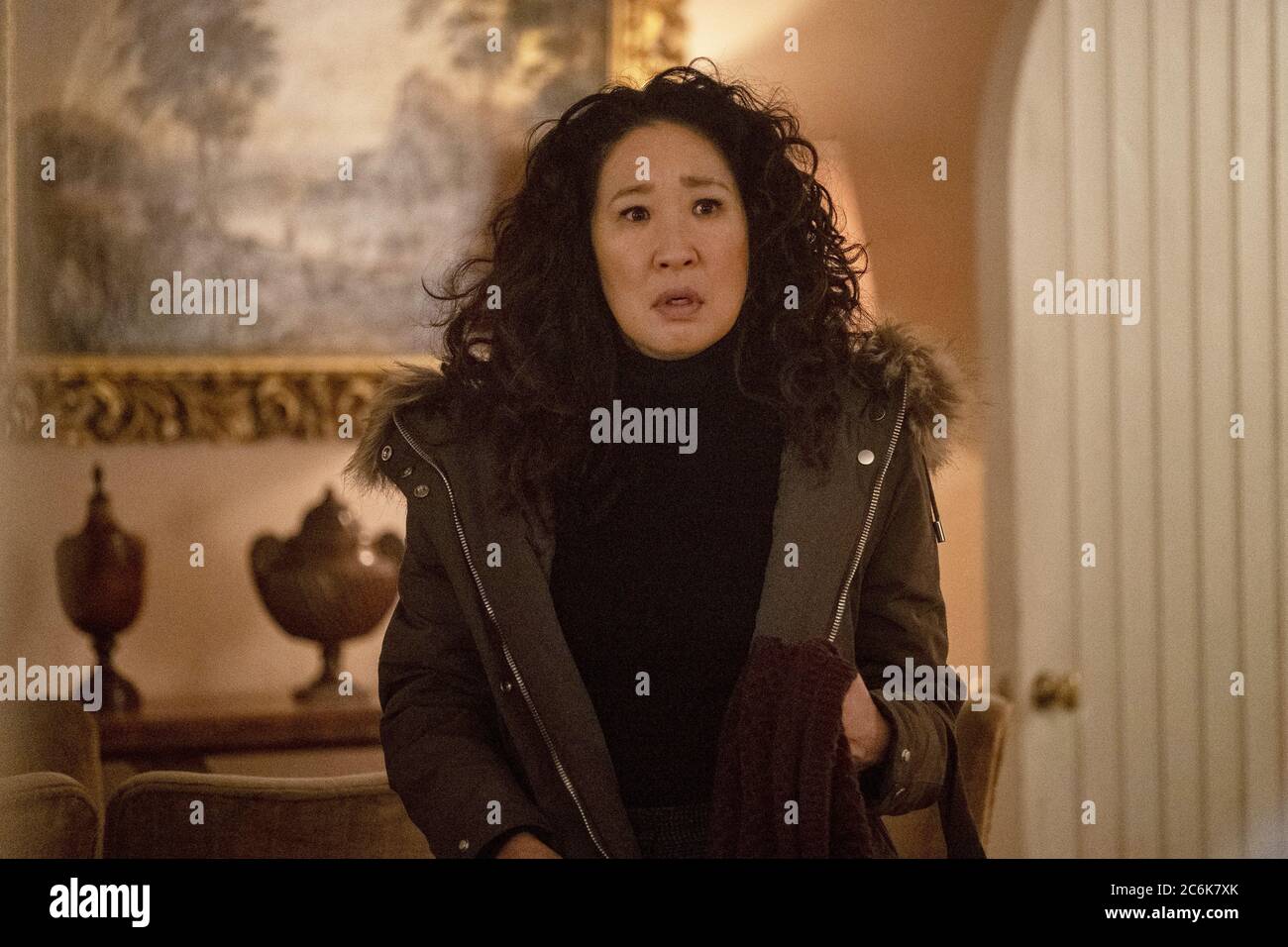 UK. Sandra Oh in the ©BBC series : Killing Eve - season 3 (2020). Ref ...