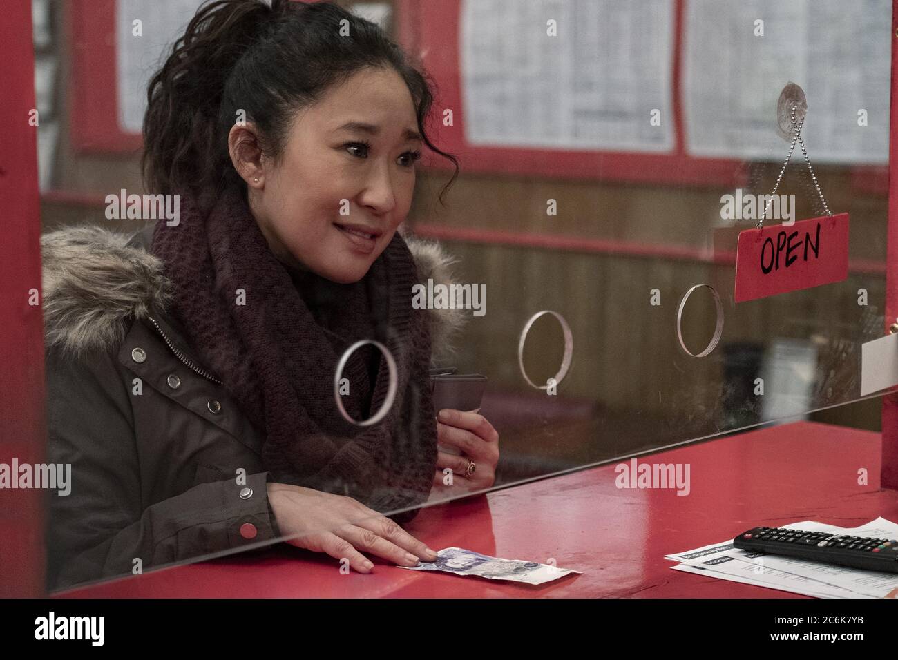 UK. Sandra Oh in the ©BBC series : Killing Eve - season 3 (2020). Ref ...