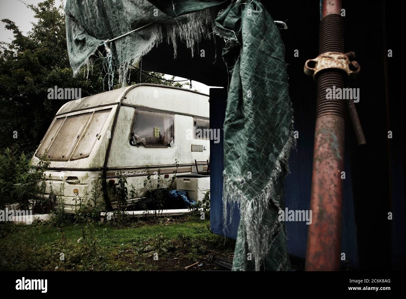 Dirty caravan hi-res stock photography and images - Alamy
