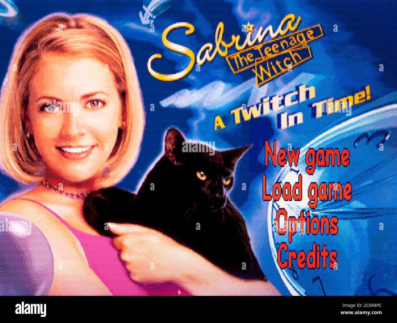 Sabrina The Teenage Witch - Sony Playstation 1 PS1 PSX - Editorial use ...