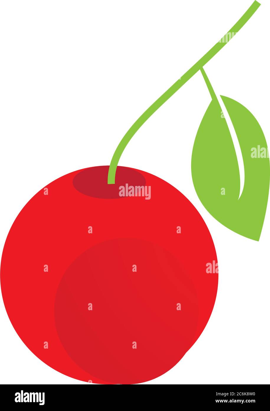Cherry logo vector template design Stock Vector Image & Art - Alamy