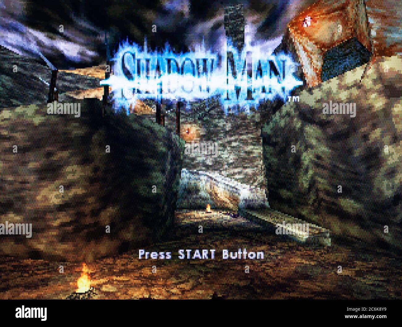 Shadow Man - Sony Playstation 1 PS1 PSX - Editorial use only Stock ...