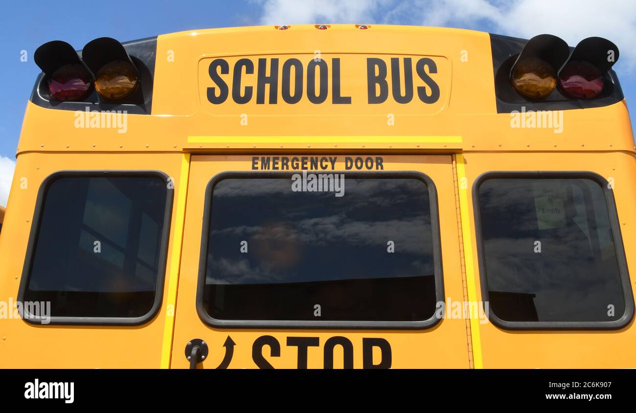 Covid 19 school bus 012 jpg hi-res stock photography and images - Alamy