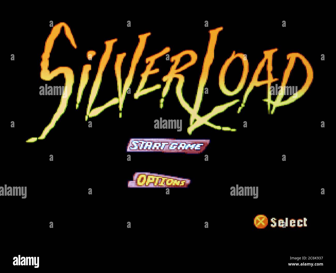 Silver Load - Sony Playstation 1 PS1 PSX - Editorial use only Stock ...
