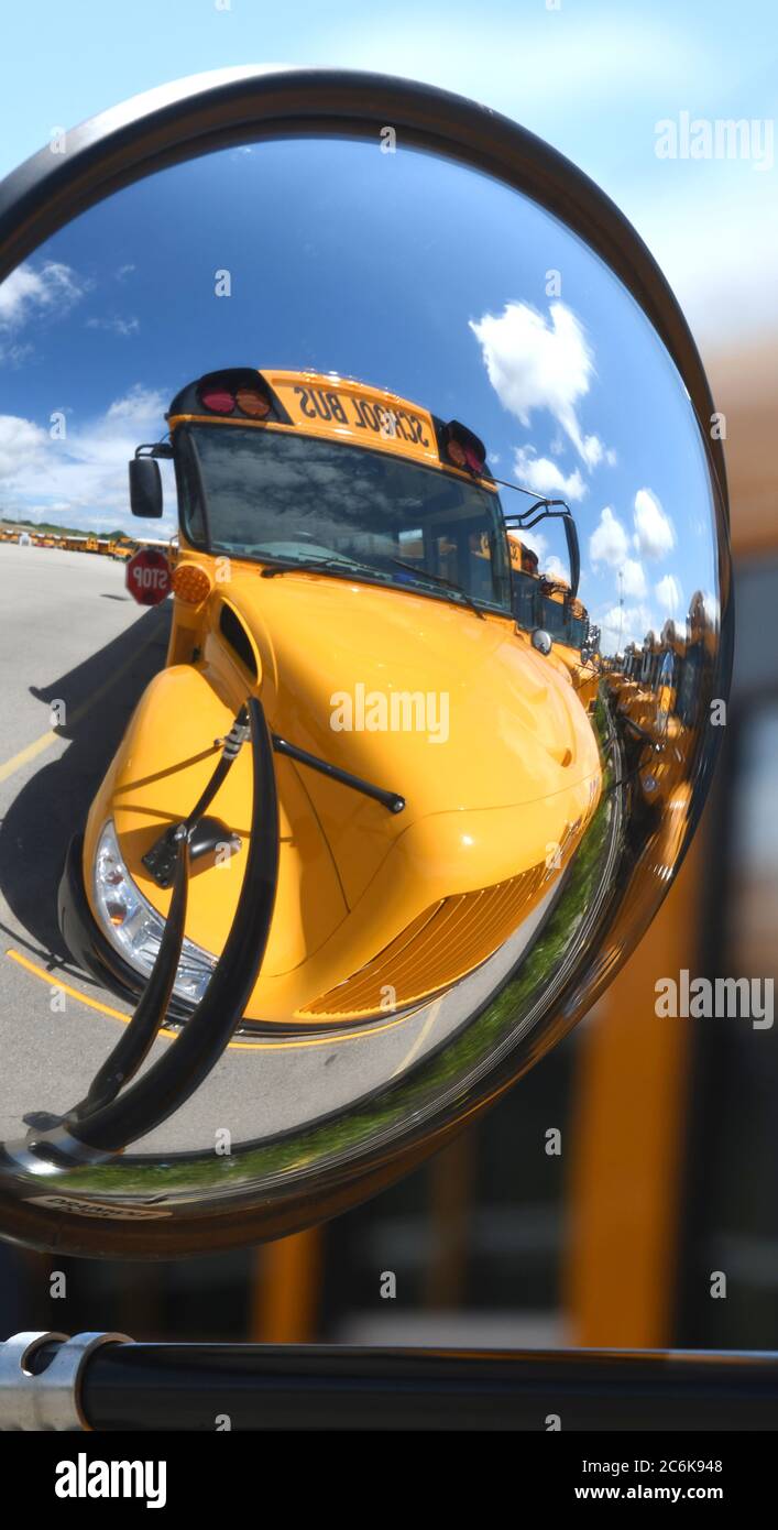 Covid 19 school bus 016 jpg hi-res stock photography and images - Alamy