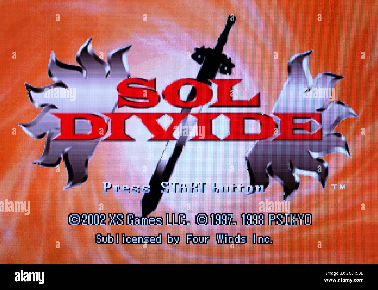 Sol Divide - Sony Playstation 1 PS1 PSX - Editorial use only Stock ...
