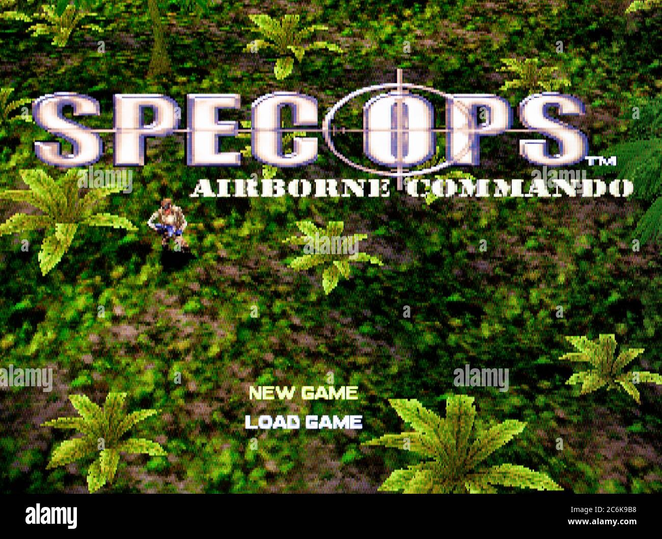 Spec Ops Airborne Commando - Sony Playstation 1 PS1 PSX - Editorial use ...