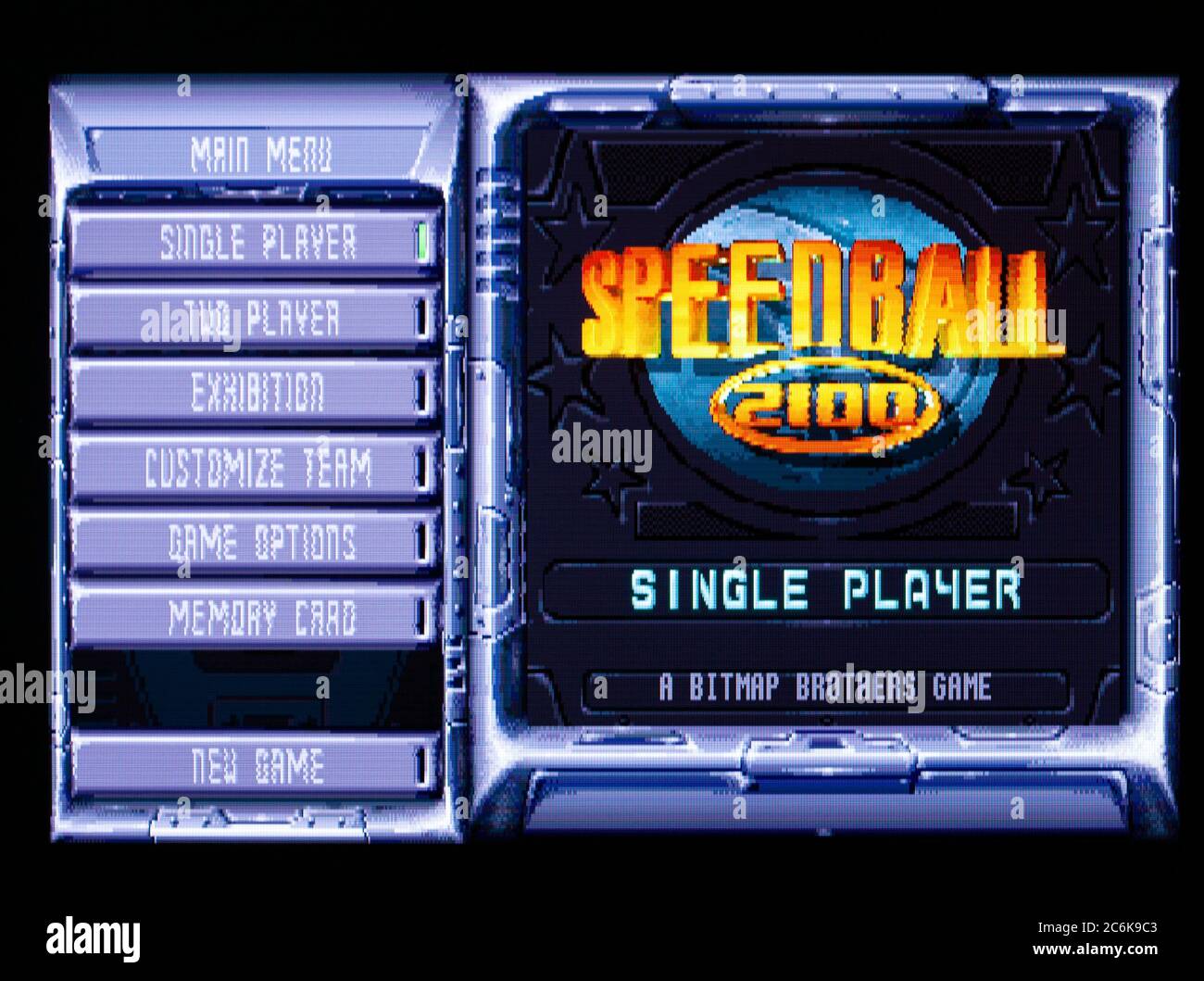 Speedball 2100 - Sony Playstation 1 PS1 PSX - Editorial use only Stock ...