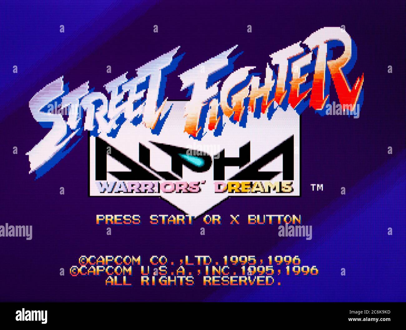 Street Fighter Alpha Warriors Dreams - Sony Playstation 1 PS1 PSX ...