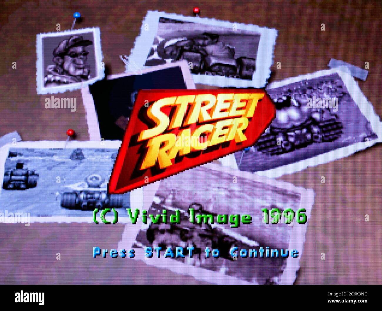 Street Racer - Sony Playstation 1 PS1 PSX - Editorial use only Stock ...