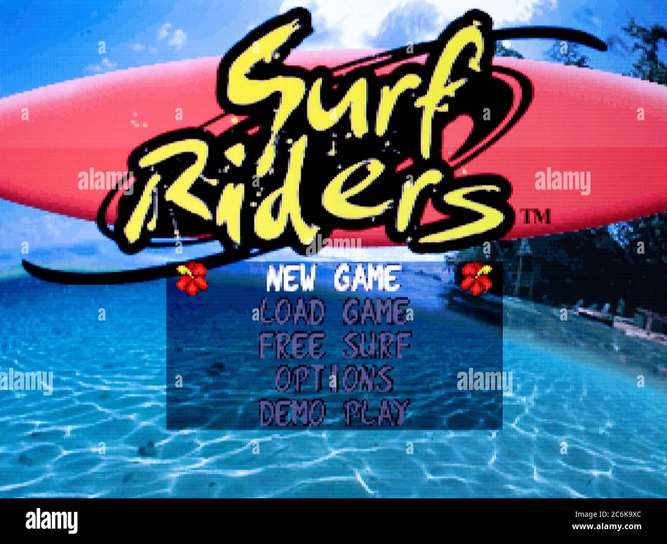 Surf Riders - Sony Playstation 1 PS1 PSX - Editorial use only Stock ...