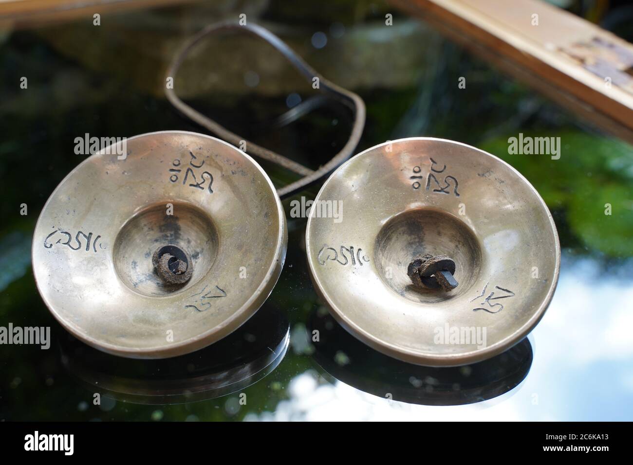 Buddhist musical instrument hi-res stock photography and images - Alamy