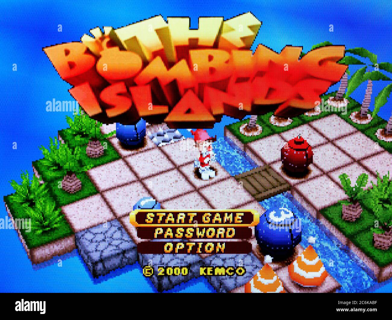 The Bombing Islands - Sony Playstation 1 PS1 PSX - Editorial use only ...