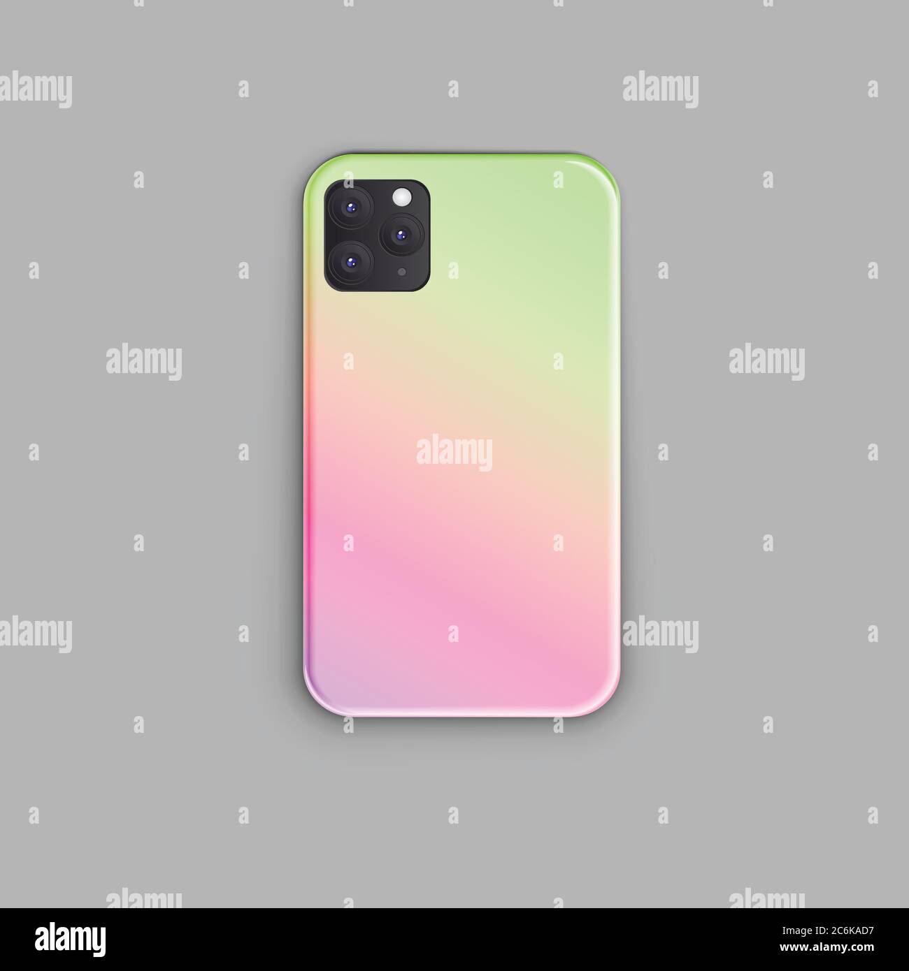 Stylish design of smartphone cases stylish trend blue pink gradient ...