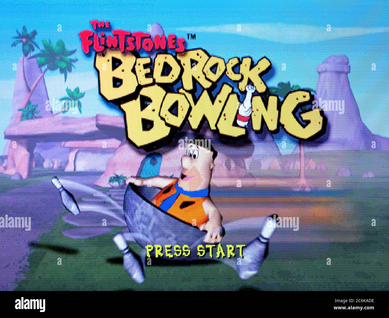 The Flintstones Bedrock Bowling - Sony Playstation 1 PS1 PSX ...