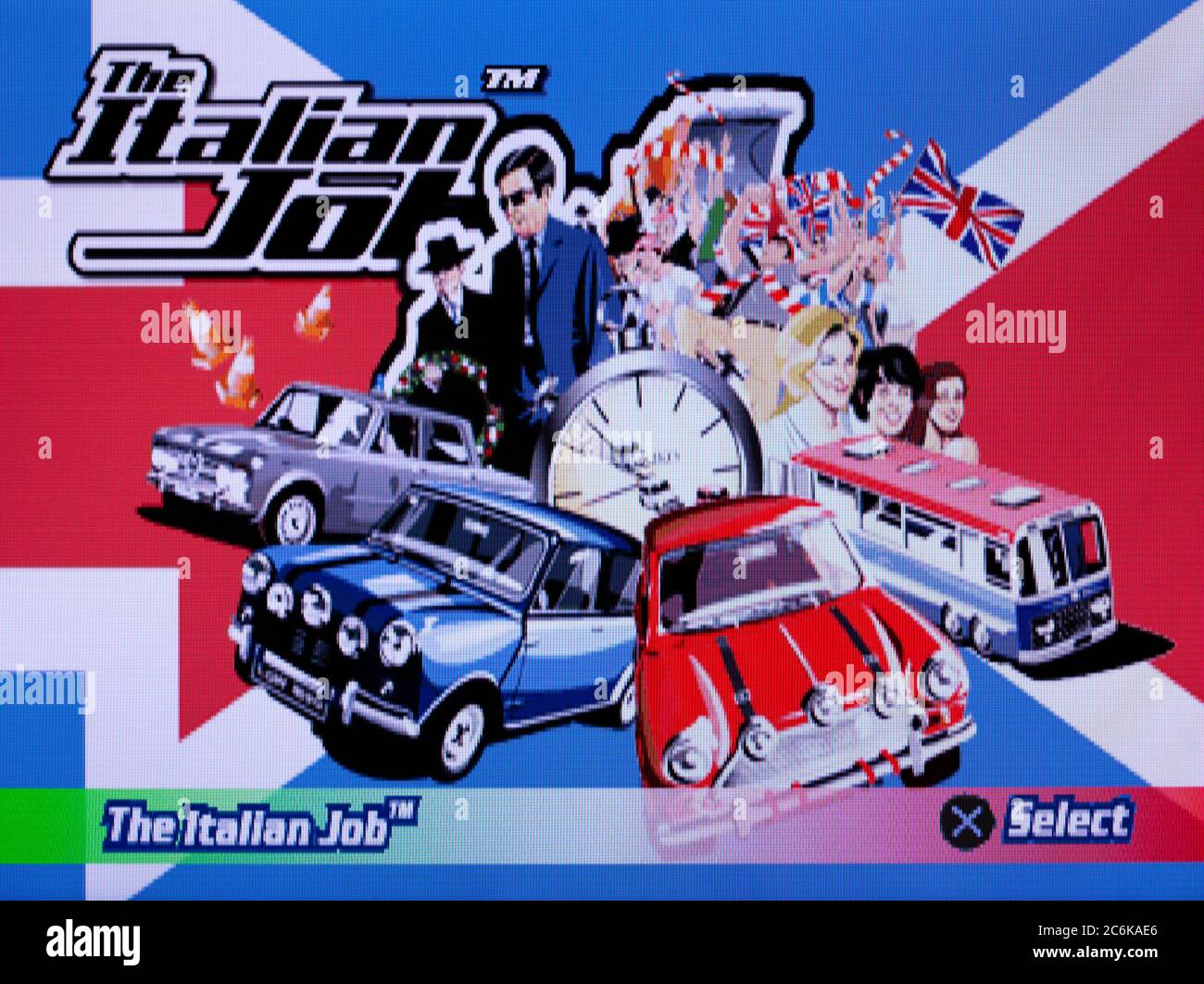 The Italian Job - Sony Playstation 1 PS1 PSX - Editorial use only Stock ...