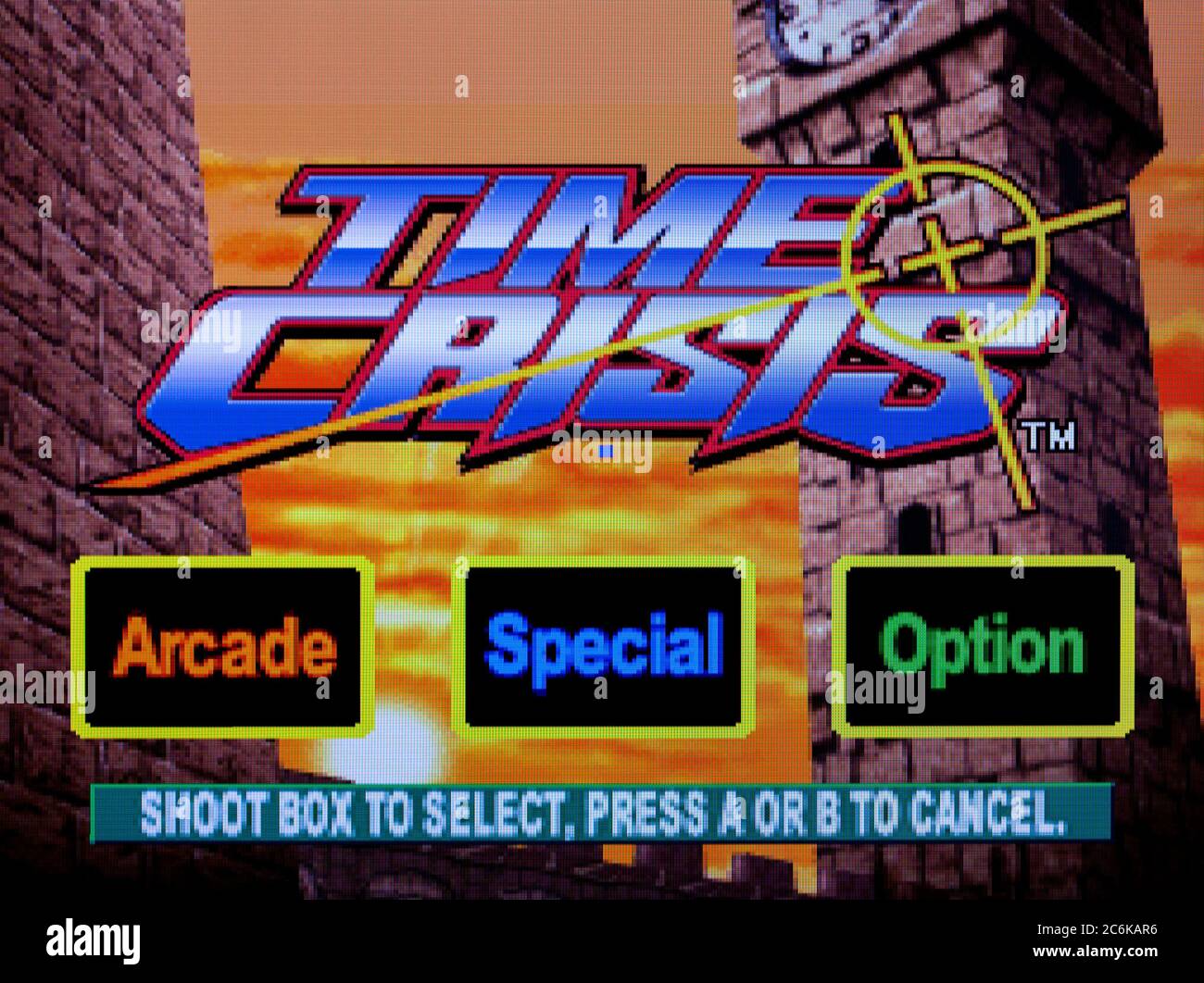Time Crisis - Sony Playstation 1 PS1 PSX - Editorial use only Stock ...