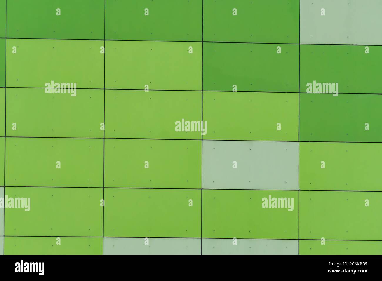 green plastic panel wall background texture Stock Photo - Alamy