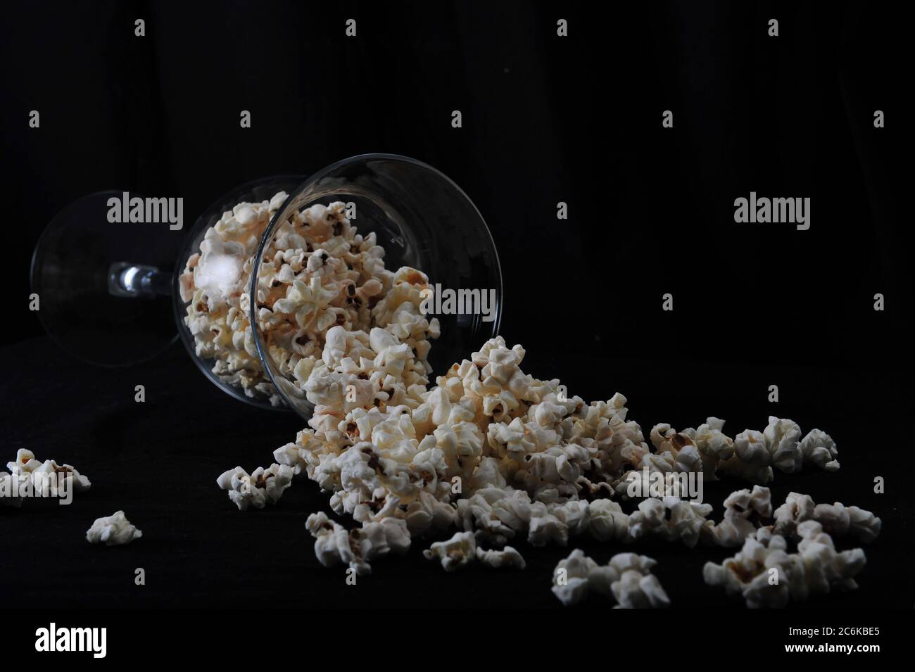 Popcorn over flowing hi-res stock photography and images - Alamy