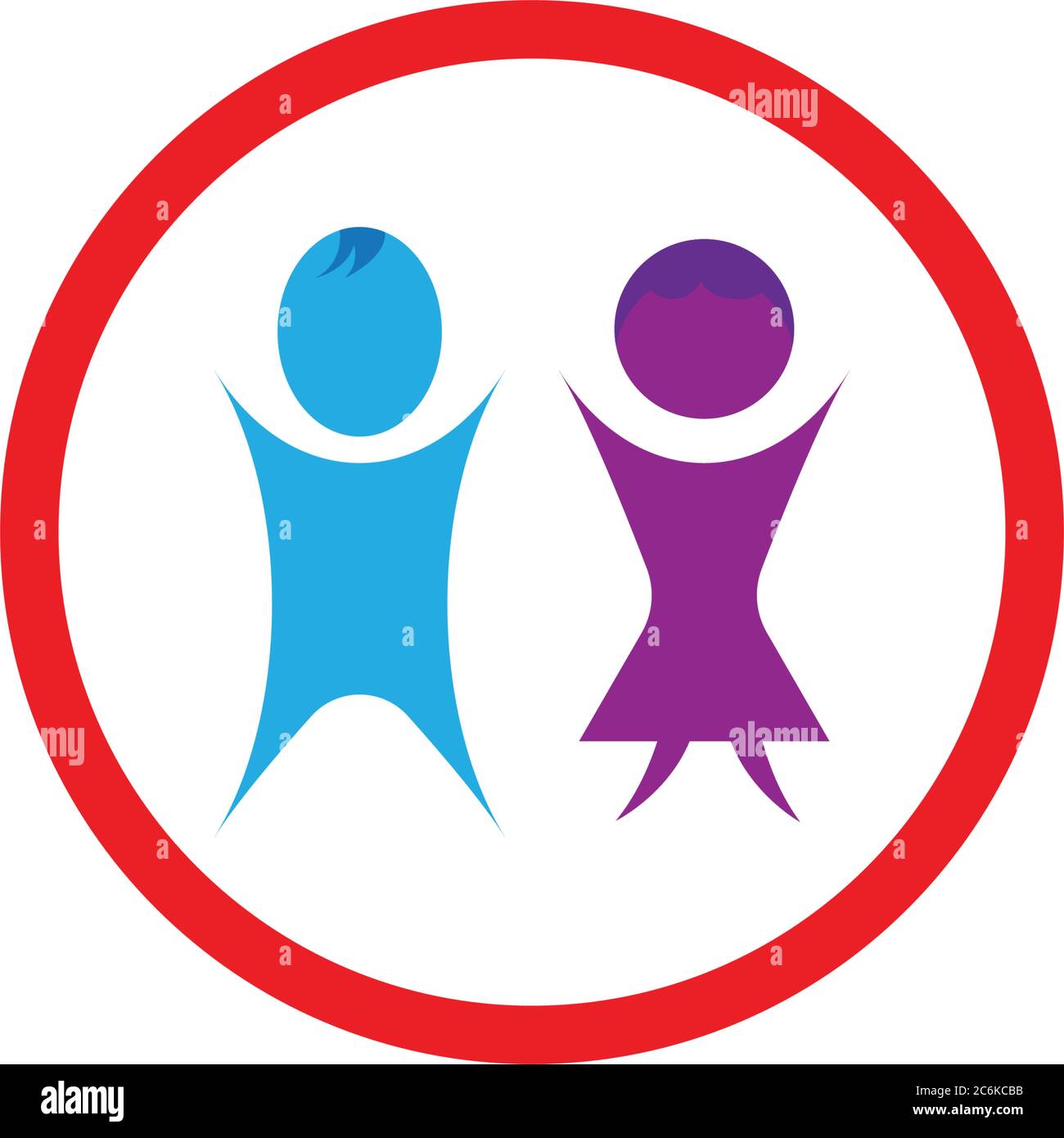 kids logo vector template design Stock Vector Image & Art - Alamy