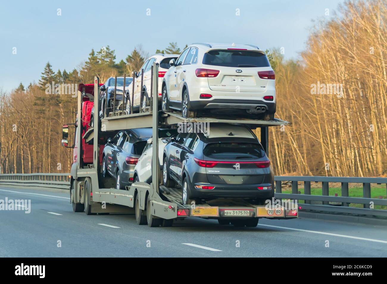 Russia cars kia hi-res stock photography and images - Alamy