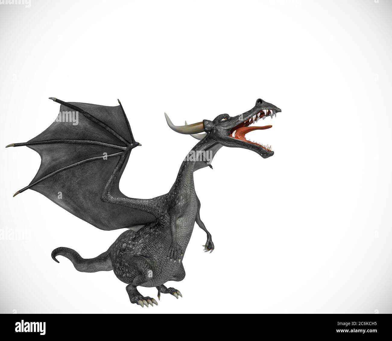 Angry dragon cartoon hi-res stock photography and images - Alamy