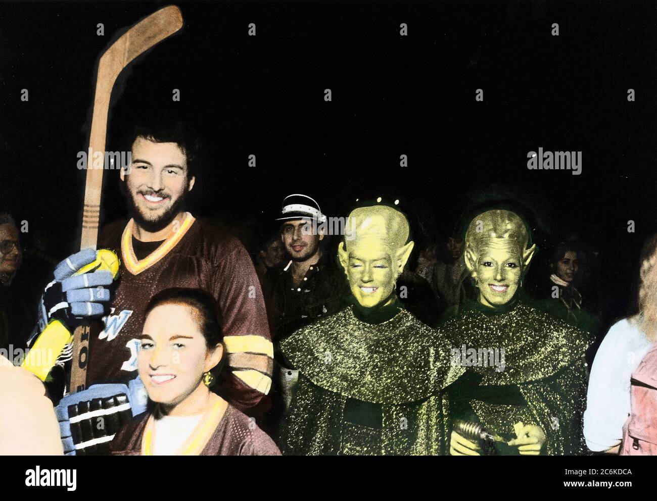 Alien costume at the Greenwich Village Halloween Parade, New York City ...