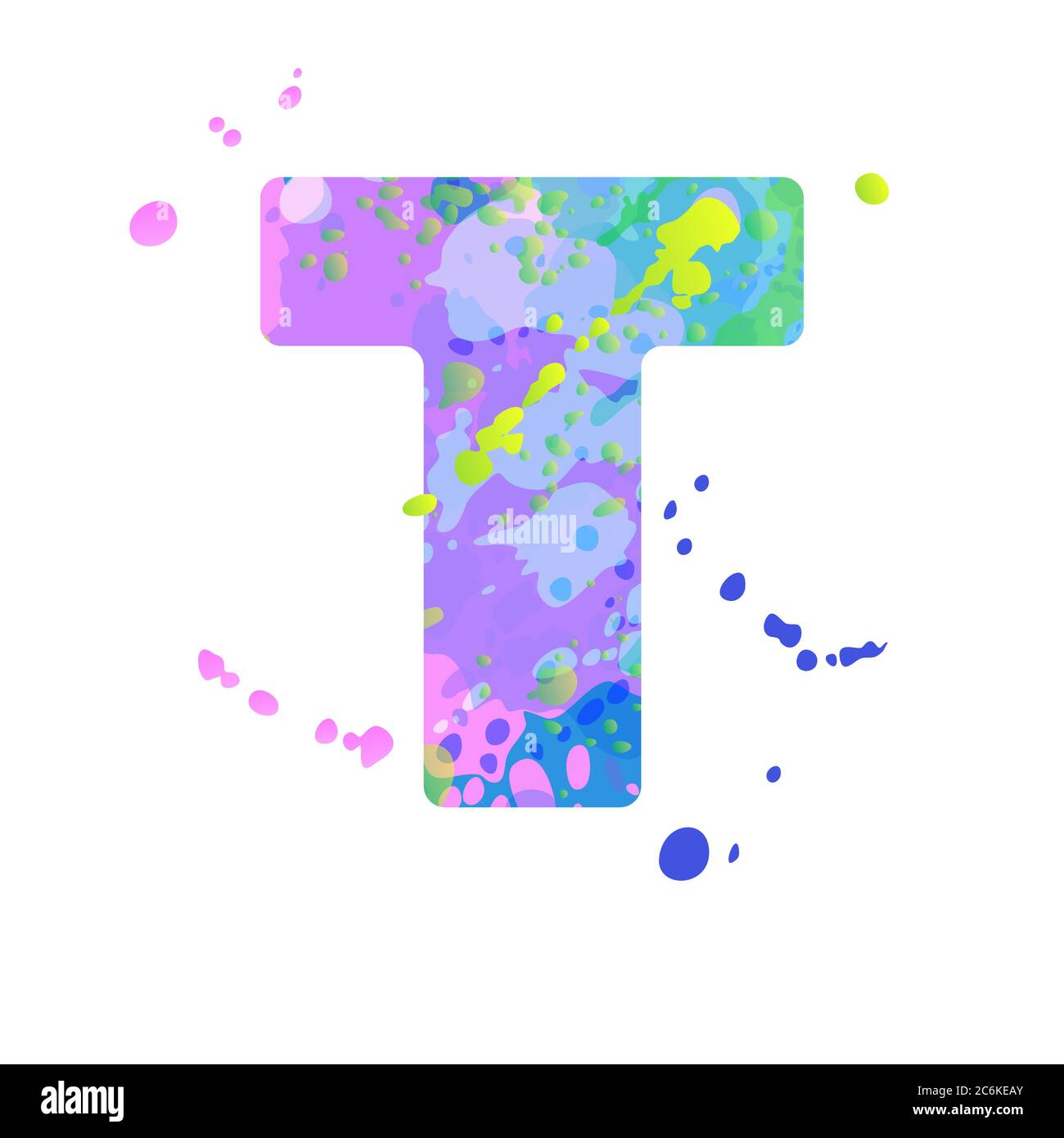 Letter t purple hi-res stock photography and images - Alamy