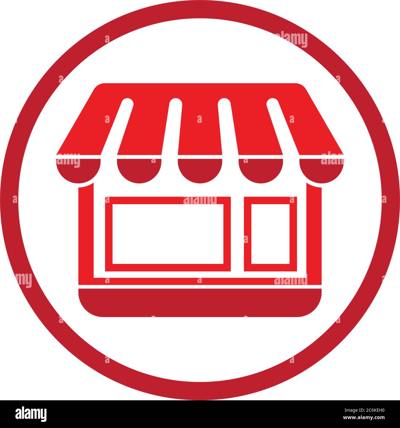 Supermarket logo store facade Cut Out Stock Images & Pictures - Alamy