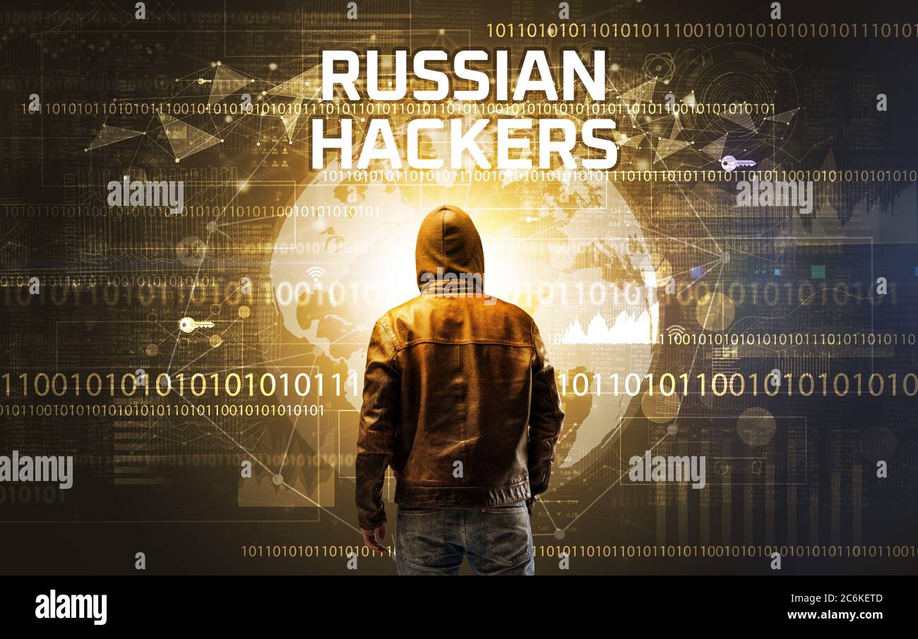 Russian hackers danger in internet hi-res stock photography and images ...