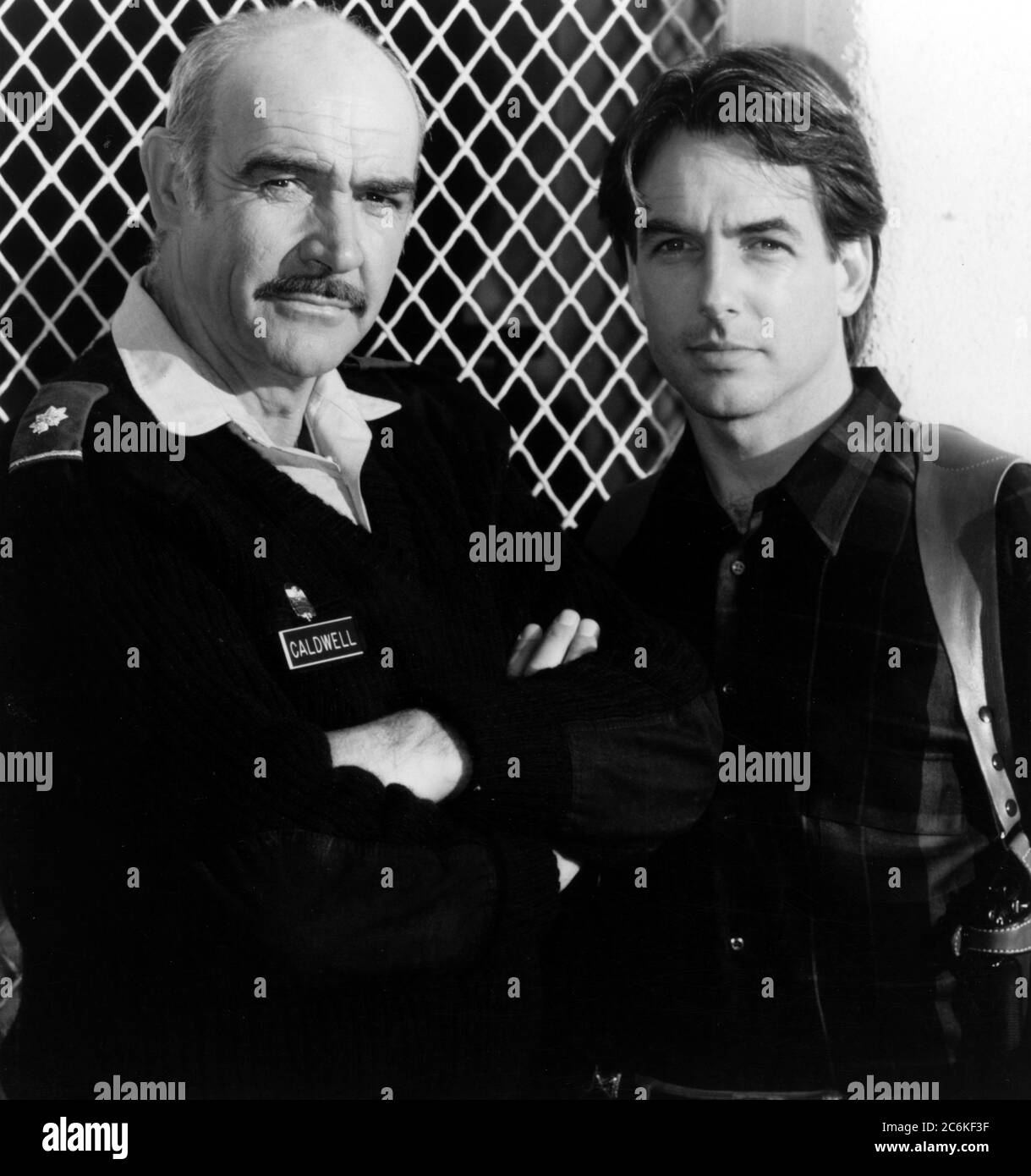 Los Angeles.CA.USA. Sean Connery and Mark Harmon in ©Paramount Pictures ...