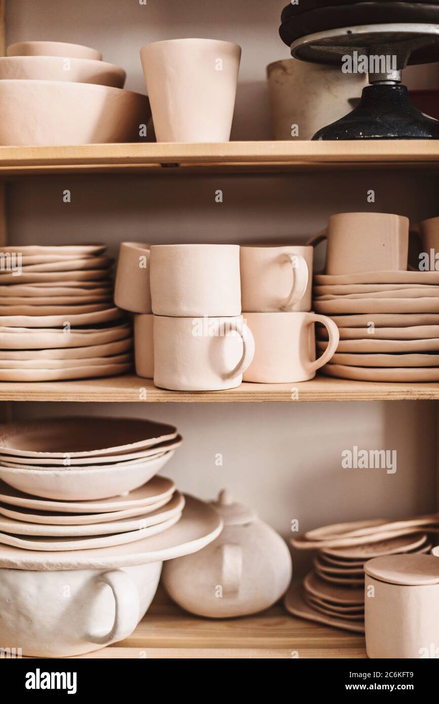 Pottery studio decor hi-res stock photography and images - Alamy