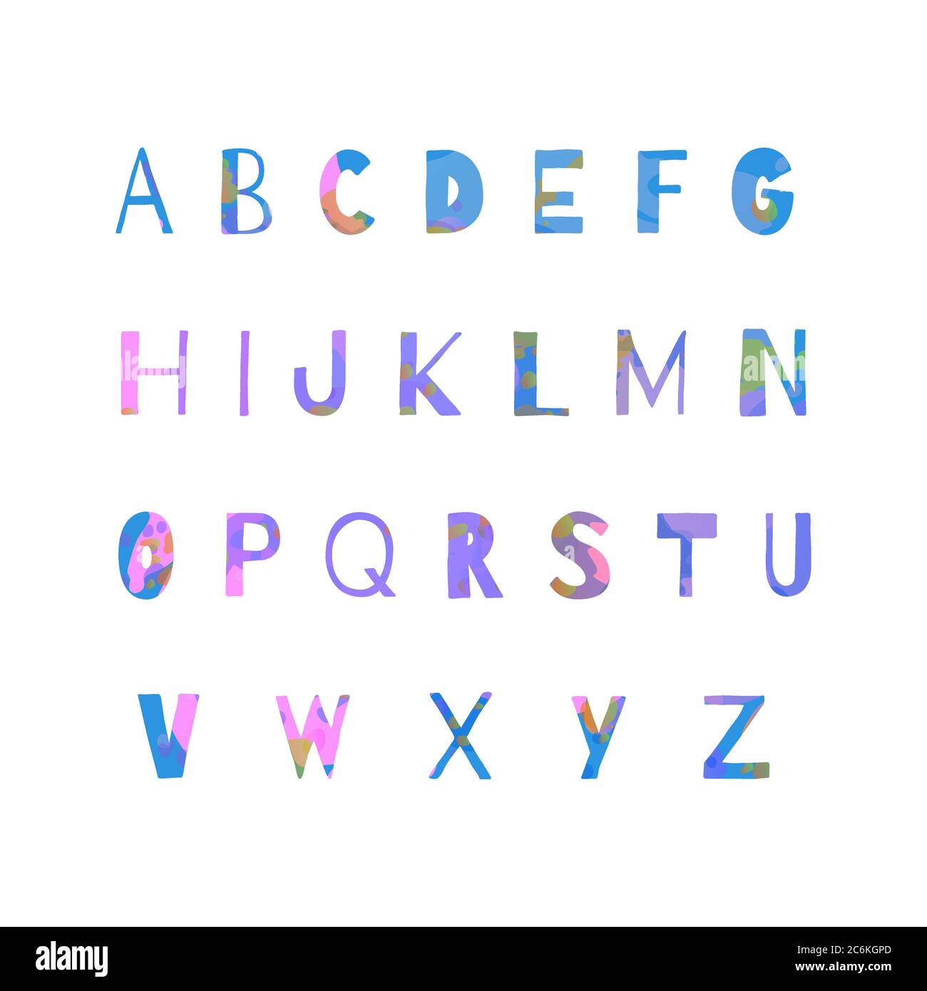 Upper characters Stock Vector Images - Alamy