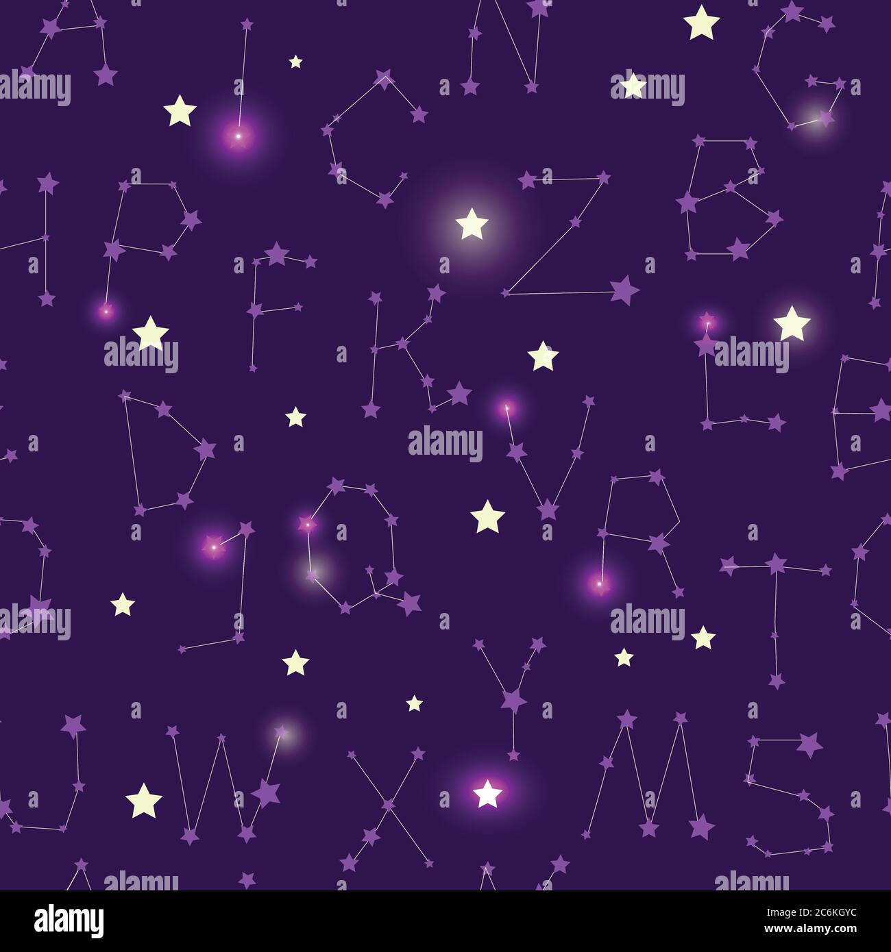 Sparkle letters Stock Vector Images - Alamy