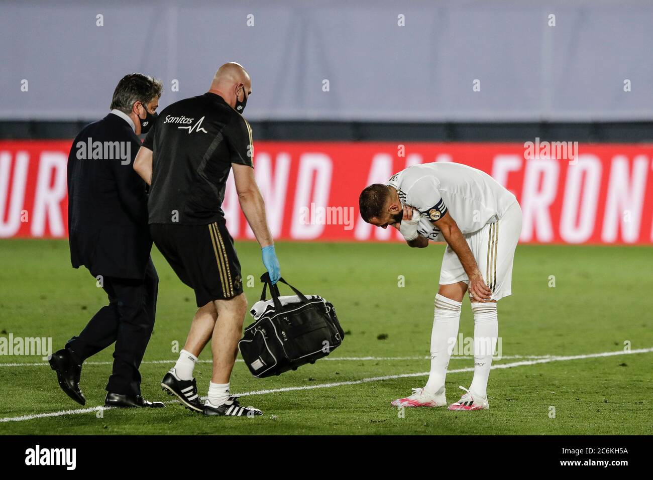 Madrid, Spain. 10th July 2020; Estadio Alfredo Di Stefano, Madrid ...